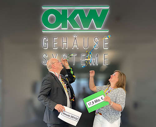 OKW Gehäusesysteme | Neue Gehäuse und Drehknöpfe sowie Firmennews