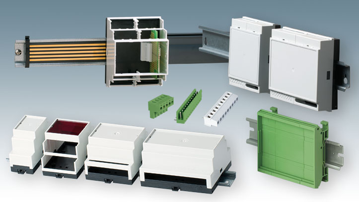 DIN Rail Enclosures For TH15, TH35, G32 Rails | OKW
